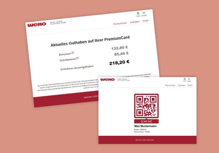Kundenportal WEKO | Online-Service für Möbelkunden