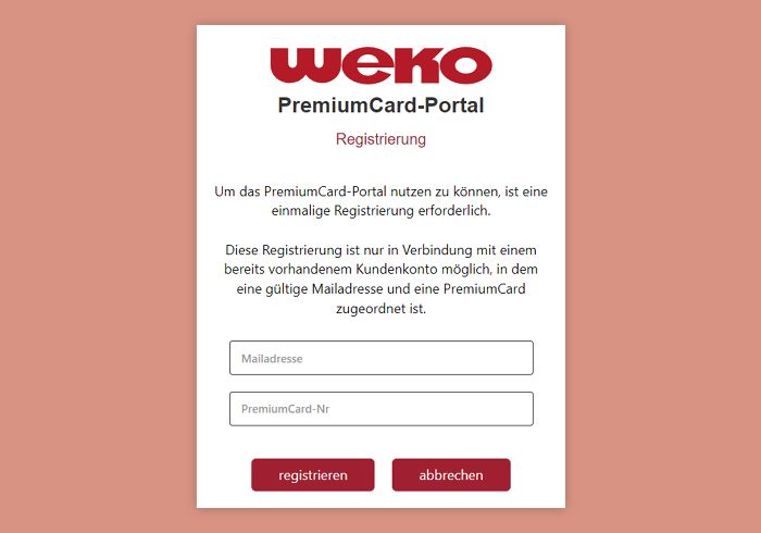Kundenportal WEKO | Online-Service für Möbelkunden
